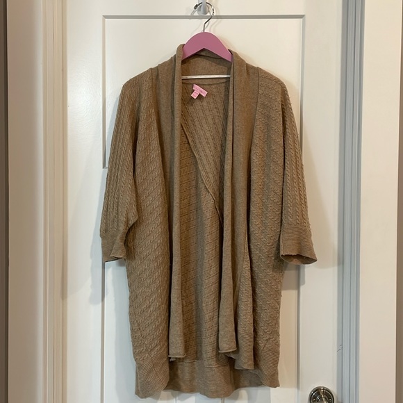 Lilly Pulitzer | Sweaters | Lilly Pulitzer One Size Fits All Tan | Poshmark